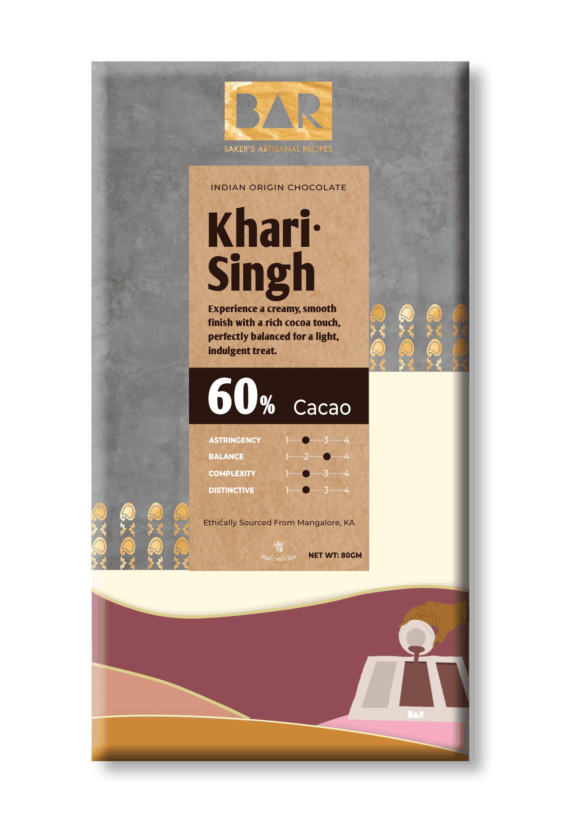 Salted Peanut Chocolate | Khari Singh Chocolate | BarofChoc – BAR ...
